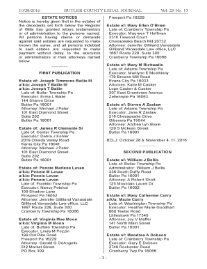 Fillable Online Estate of: Joseph Timmons Bailie III Fax Email Print ...
