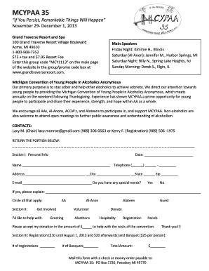 Mcypaa - Fill Online, Printable, Fillable, Blank | pdfFiller