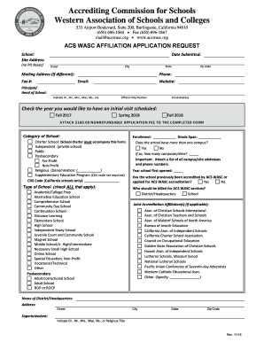 Fillable Online EVALUATION AND ACCREDITATION APPLICATION Fax Email ...