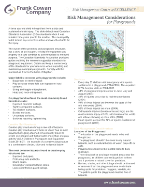 Fillable Online for Playgrounds Fax Email Print - pdfFiller