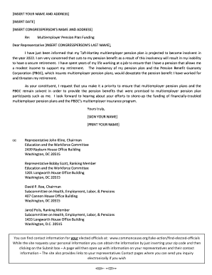 Fillable Online Letter to Congressperson and Senator x.docx Fax Email ...