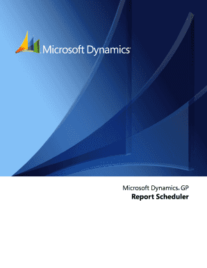 Fillable Online Report Scheduler Fax Email Print - pdfFiller