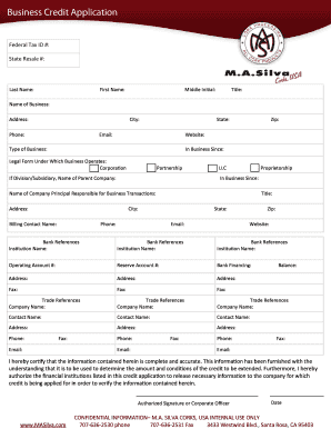 Fillable Online Federal Tax ID #: Fax Email Print - pdfFiller