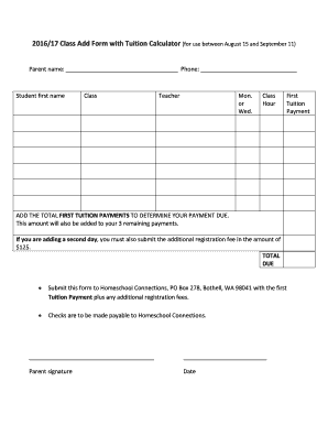Fillable Online Form - Homeschool Connections Fax Email Print - pdfFiller