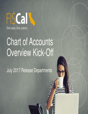 Fillable Online fiscal ca Chart of Accounts Overview - fiscal ca Fax ...