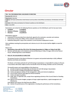 Fillable Online Circular - Point Lookout SLSC Home Fax Email Print ...