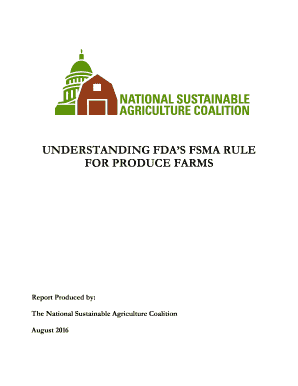 Fillable Online Understanding FDA s FSMA Rule for Produce Farms Fax ...