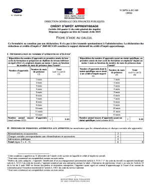 Fillable Online cerfa N 2079-A-FC-SD - Impots.gouv.fr Fax Email Print - pdfFiller