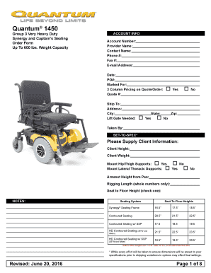 Fillable Online Pride Quantum Q1450 order form - Medicaleshop Fax Email ...