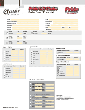 Fillable Online Order Form / Price List - Medicaleshop Fax Email Print - pdfFiller