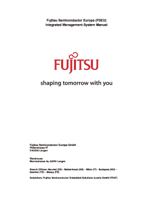 Fillable Online Fujitsu Semiconductor Europe (FSEU) Fax Email Print ...