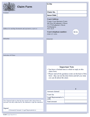 Fillable Online R efere - HMCTS Court and tribunal form finder Fax ...