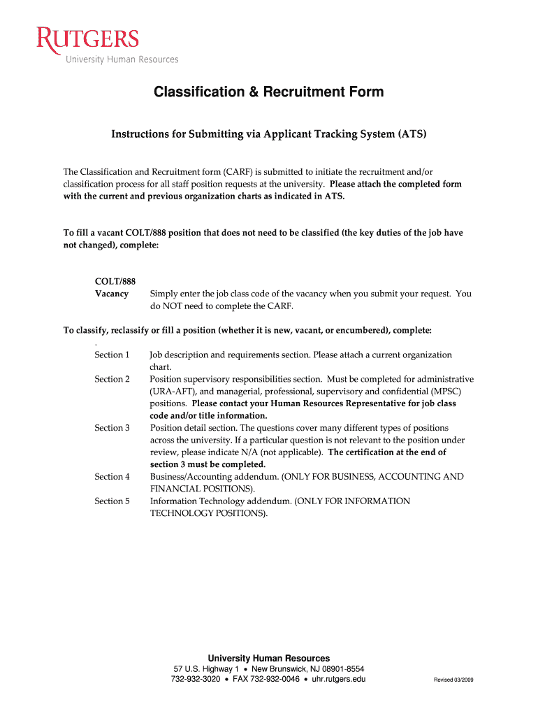 Fillable Online njsnap-ed CAR Form - ATS. ATS - njsnap-ed Fax Email ...
