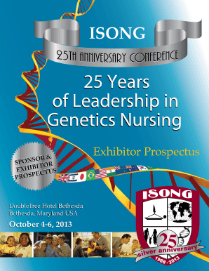Fillable Online isong Genetics Nursing - isong Fax Email Print - pdfFiller
