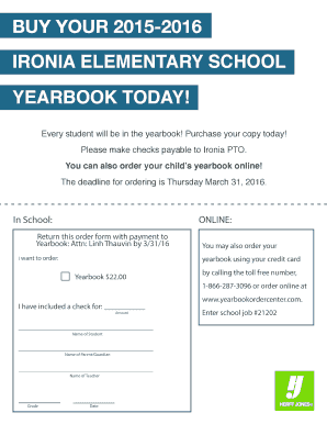 Fillable Online ironiapto IRONIA ELEMENTARY SCHOOL - ironiapto Fax ...