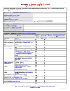 Fillable Online Supplier s of Declaration Conformity for Material Declaration Management Fax ...