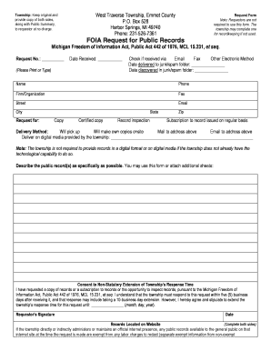 Fillable Online wtt FOIA forms packet 20150519 Fax Email Print - pdfFiller
