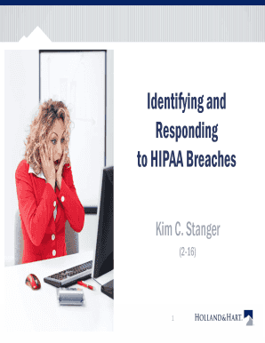 Fillable Online to HIPAA Breaches Fax Email Print - pdfFiller