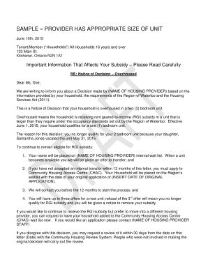 Fillable Online SAMPLE PROVIDER HAS APPROPRIATE SIZE OF UNIT Fax Email Print - pdfFiller