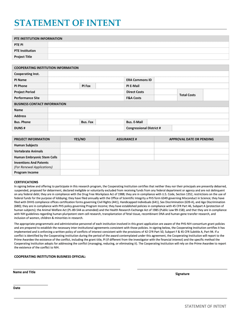 Fillable Online PTE INSTITUTION INFORMATION Fax Email Print - pdfFiller