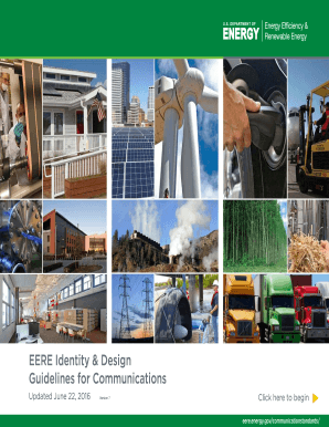 Fillable Online EERE Identity & Design Fax Email Print - pdfFiller