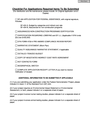 Fillable Online epa Application Revision.doc Fax Email Print - pdfFiller