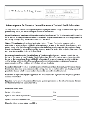 Fillable Online HIPAA Disclosure form.docx Fax Email Print - pdfFiller