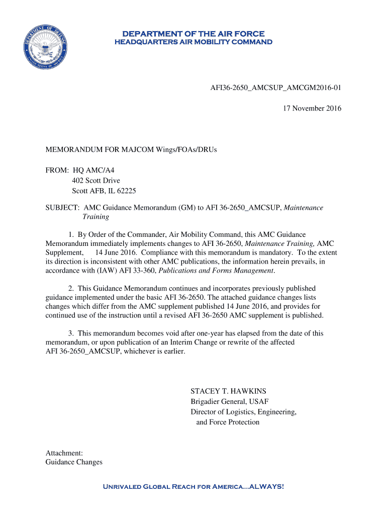 Fillable Online AFI 36-2905 - AF.mil Fax Email Print - pdfFiller