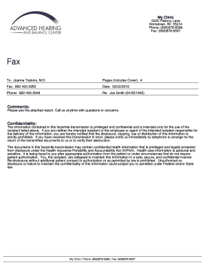 Fillable Online My Clinic Fax Email Print - pdfFiller