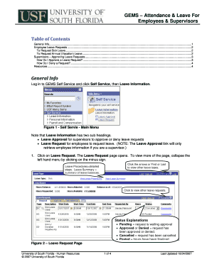 Gems Attendance - Fill Online, Printable, Fillable, Blank | pdfFiller