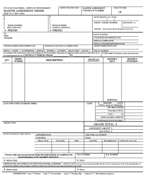 Fillable Online documents dgs ca STATE OF CALIFORNIA OFFICE OF ...