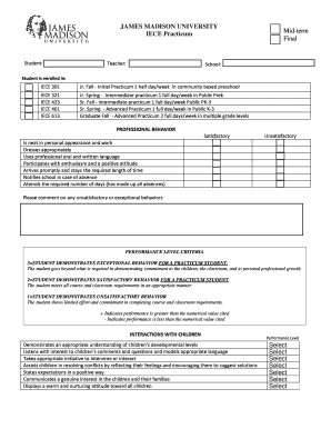 Fillable Online jmu Student: Fax Email Print - pdfFiller
