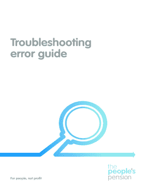 Fillable Online error guide Fax Email Print - pdfFiller