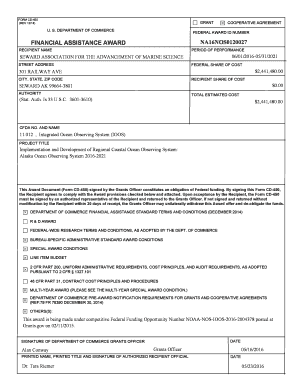 Grant Recipient Agreement | pdfFiller