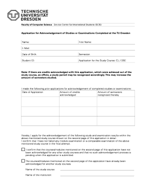 Fillable Online Faculty of Computer Science Service Center for ...