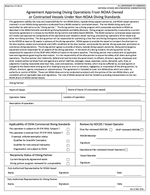 Fillable Online NOAA Form 57-03-10 Fax Email Print - pdfFiller