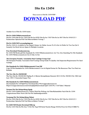 En 12454 - Fill Online, Printable, Fillable, Blank | pdfFiller