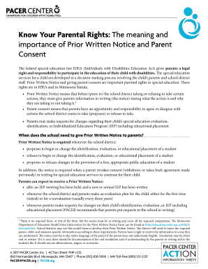 Fillable Online Know Your Parental Rights: The meaning and Fax Email ...