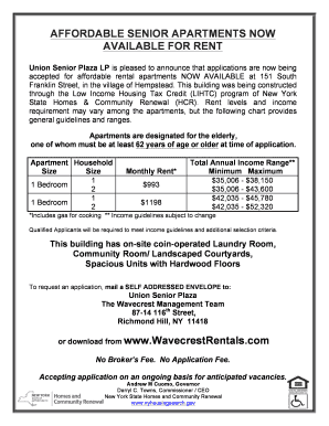 Wavecrest Rentals - Fill Online, Printable, Fillable, Blank | pdfFiller