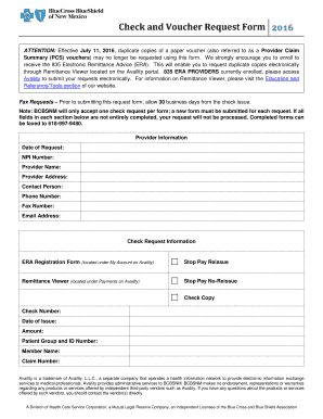 Fillable Online Check and Voucher Request Form Fax Email Print - pdfFiller