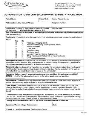 Fillable Online windsong radiology, p - Windsong Radiology Group Fax ...