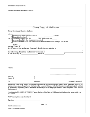 Fillable Online AFTER THIS DEED IS RECORDED MAIL TO: Fax Email Print ...