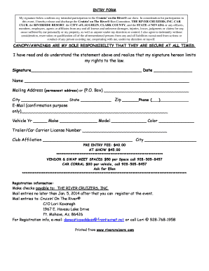 Fillable Online My signature below confirms my intended participation ...