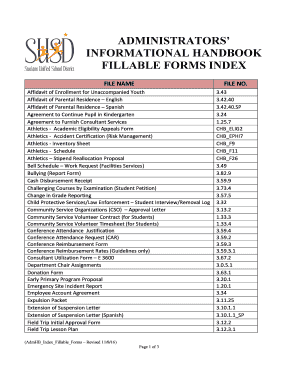 Fillable Online Index Fillable Forms Fax Email Print - pdfFiller