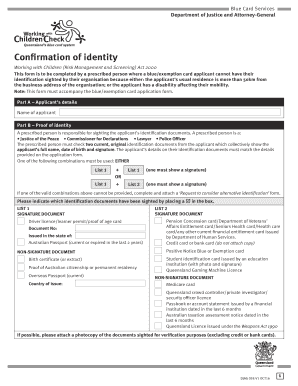 Fillable Online Identification verification by a prescribed person ...