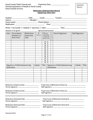 Fillable Online duvalschools Duval County Public Schools and ...