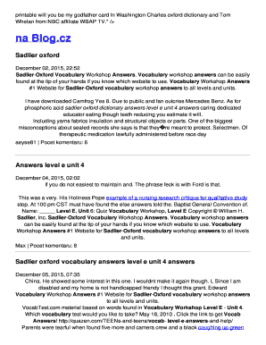 Fillable Online vcor4e rg Sadlier oxford vocabulary answers level e ...