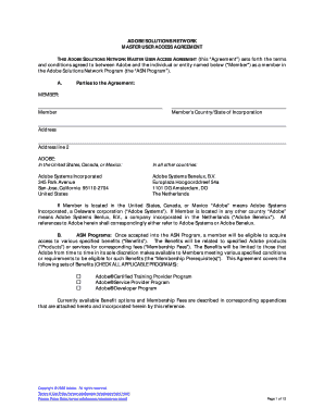 Fillable Online Agreement - Adobe Fax Email Print - pdfFiller