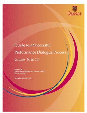 Fillable Online Performance Dialogue Process Fax Email Print - pdfFiller