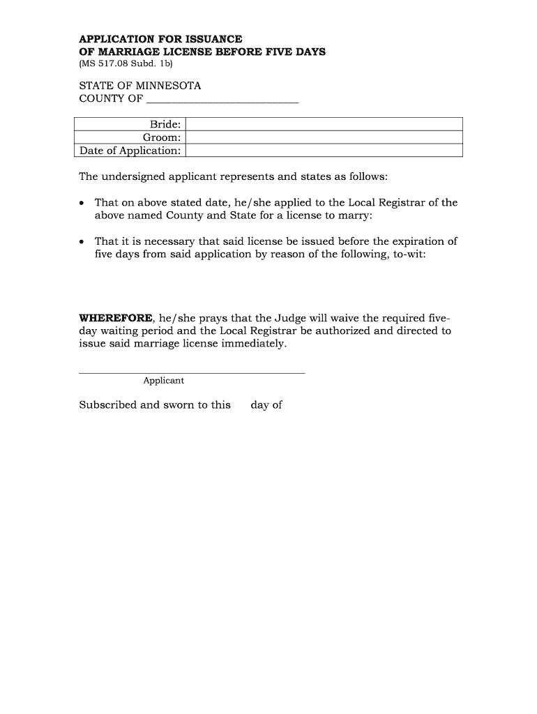 Fillable Online APPLICATION FOR ISSUANCE Fax Email Print - pdfFiller